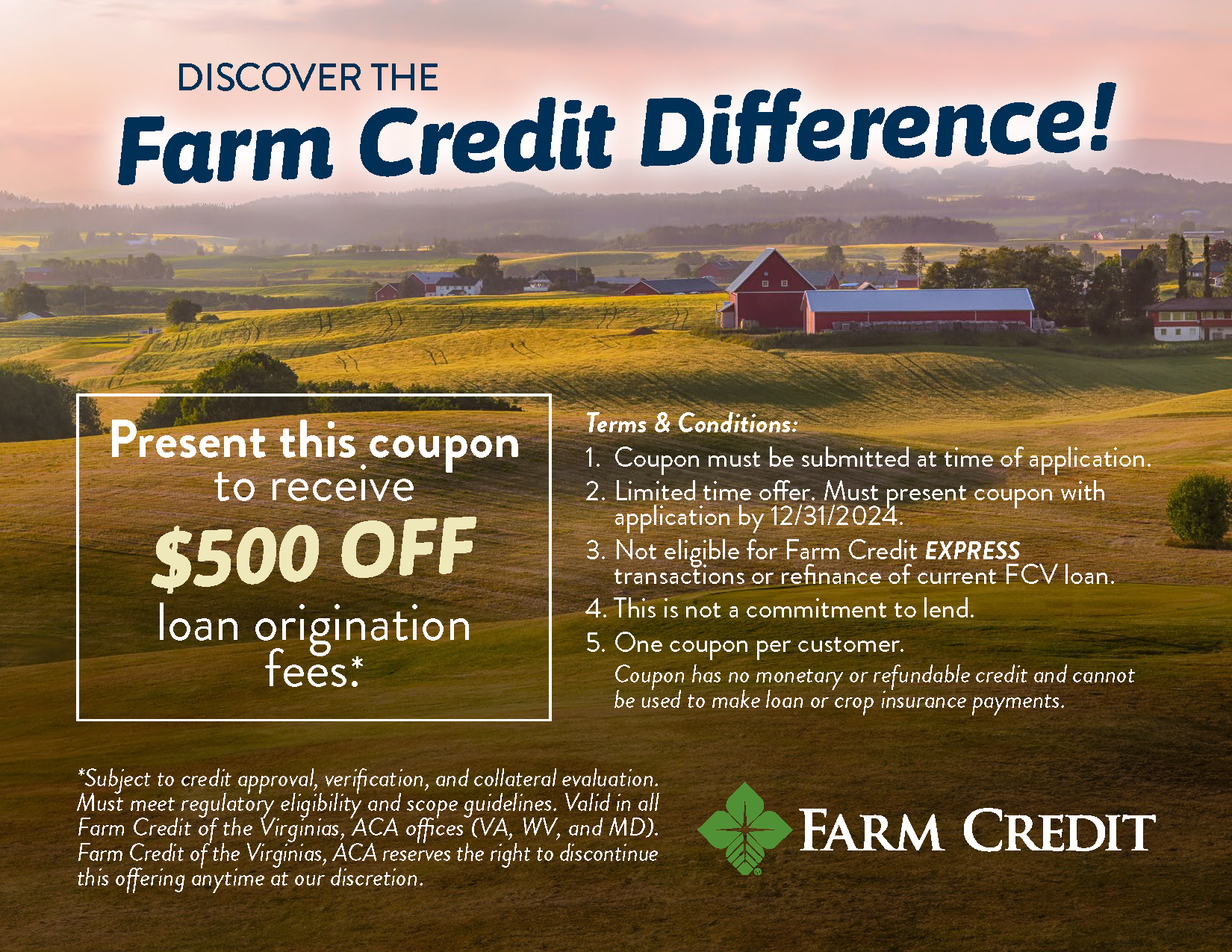 Discover the Farm Credit Difference | Farm Credit of the Virginias